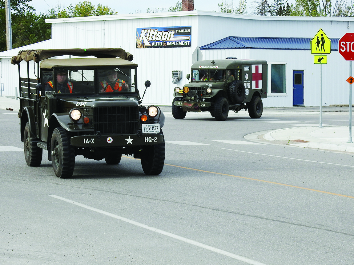 Military convoy goes through Hallock, stops in Karlstad – The Kittson ...