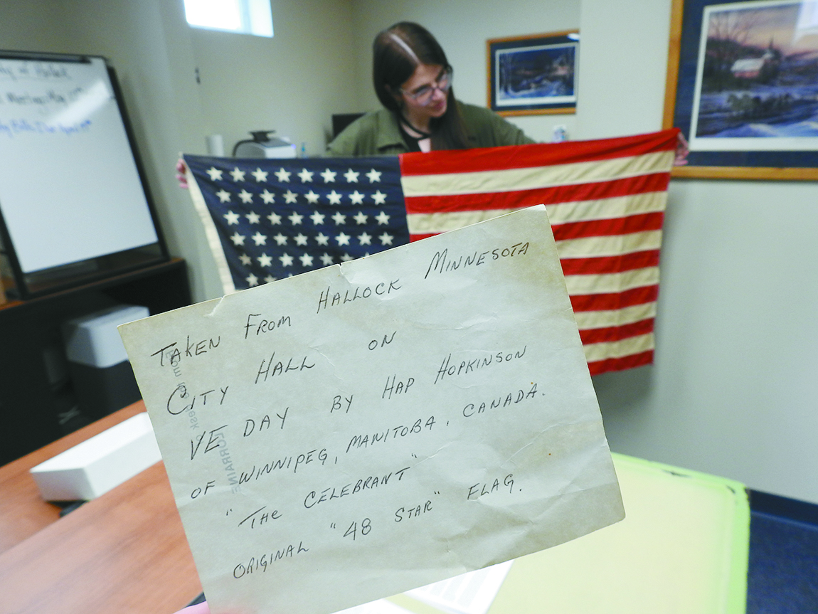 Flag returns to Hallock after 80-year absence – The Kittson County ...